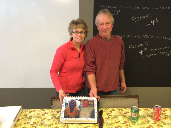 Service on Big Rideau Lake | 25 Years for Gary and Benda